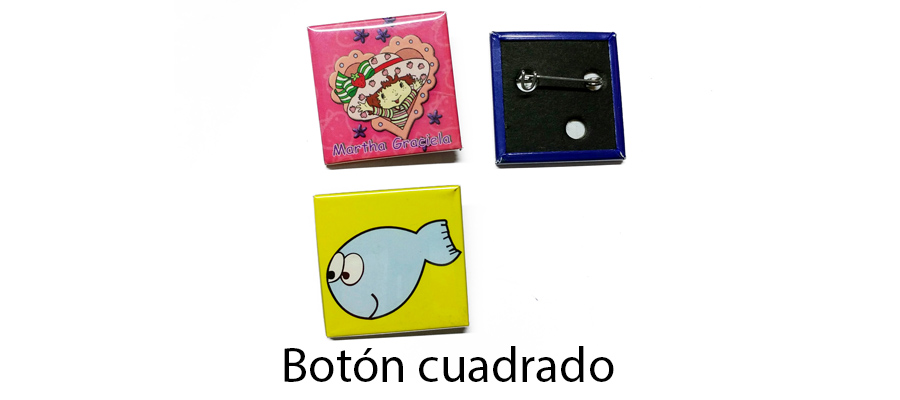 Botones Tamaños y Medidas