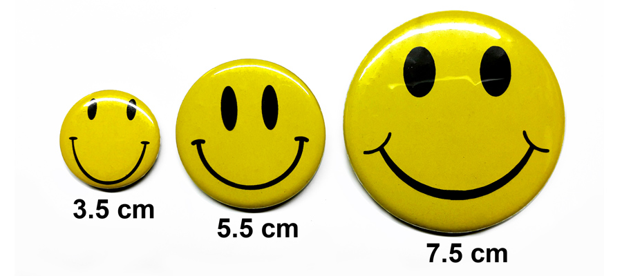 Botones Tamaños y Medidas