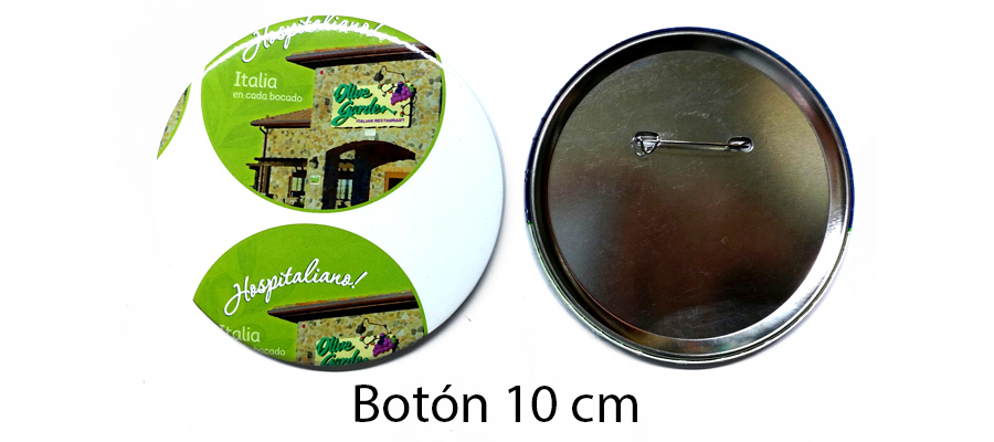 Botones Tamaños y Medidas